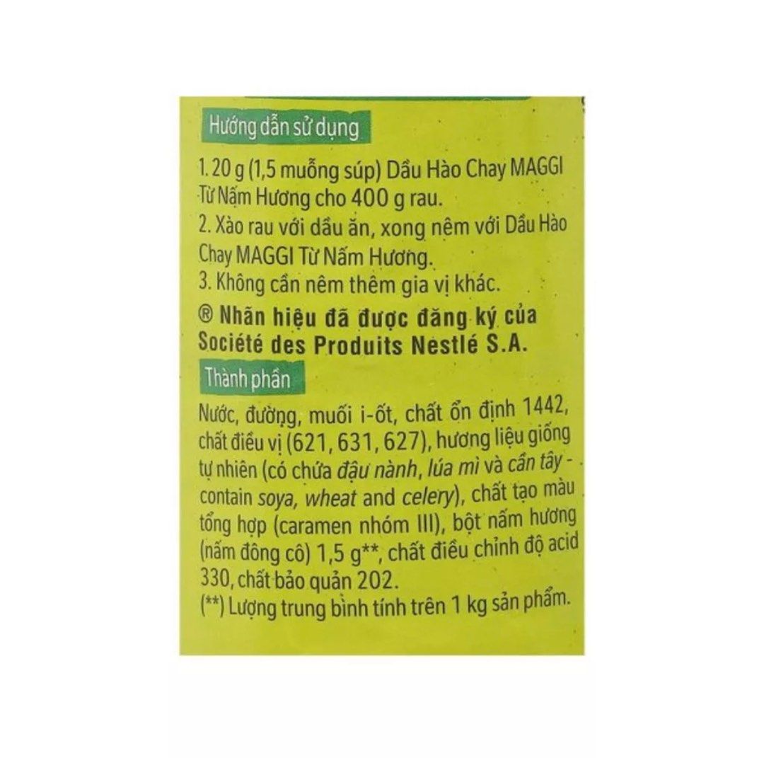 Maggi Vegetarian Oil (150g _ Bottle), Food & Drinks, Local Eats on ...