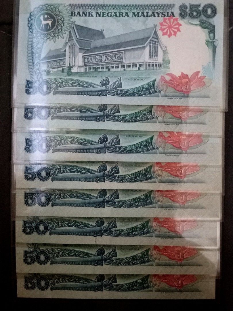 MALAYSIA 50 RINGGIT 7th series, Hobbies & Toys, Memorabilia ...
