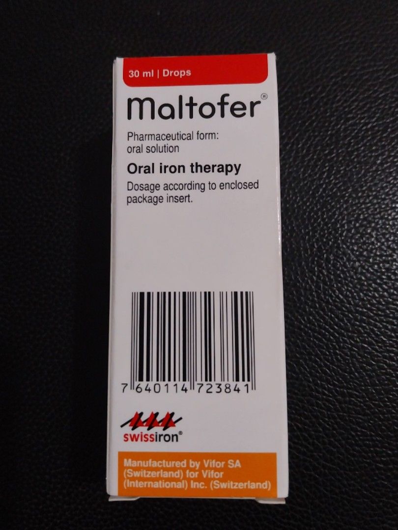 Maltofer- Oral Iron Therapy, Health & Nutrition, Health Supplements ...
