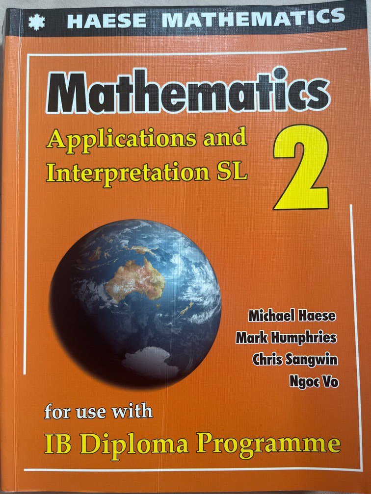 Mathematics AI sl, Hobbies & Toys, Books & Magazines, Textbooks on ...