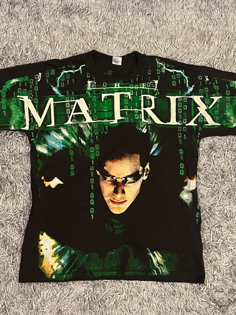 Matrix all over print vintage bootleg on Carousell