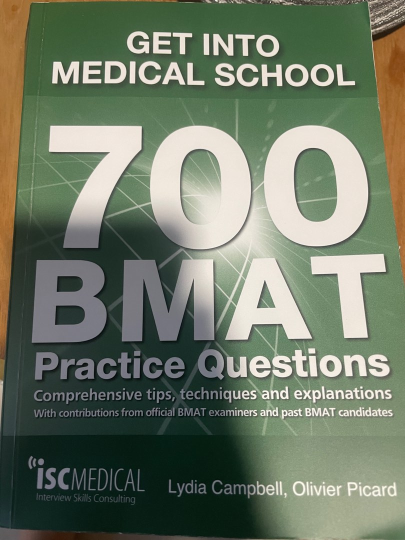 Medicine BMAT assessment book, Hobbies & Toys, Books & Magazines ...