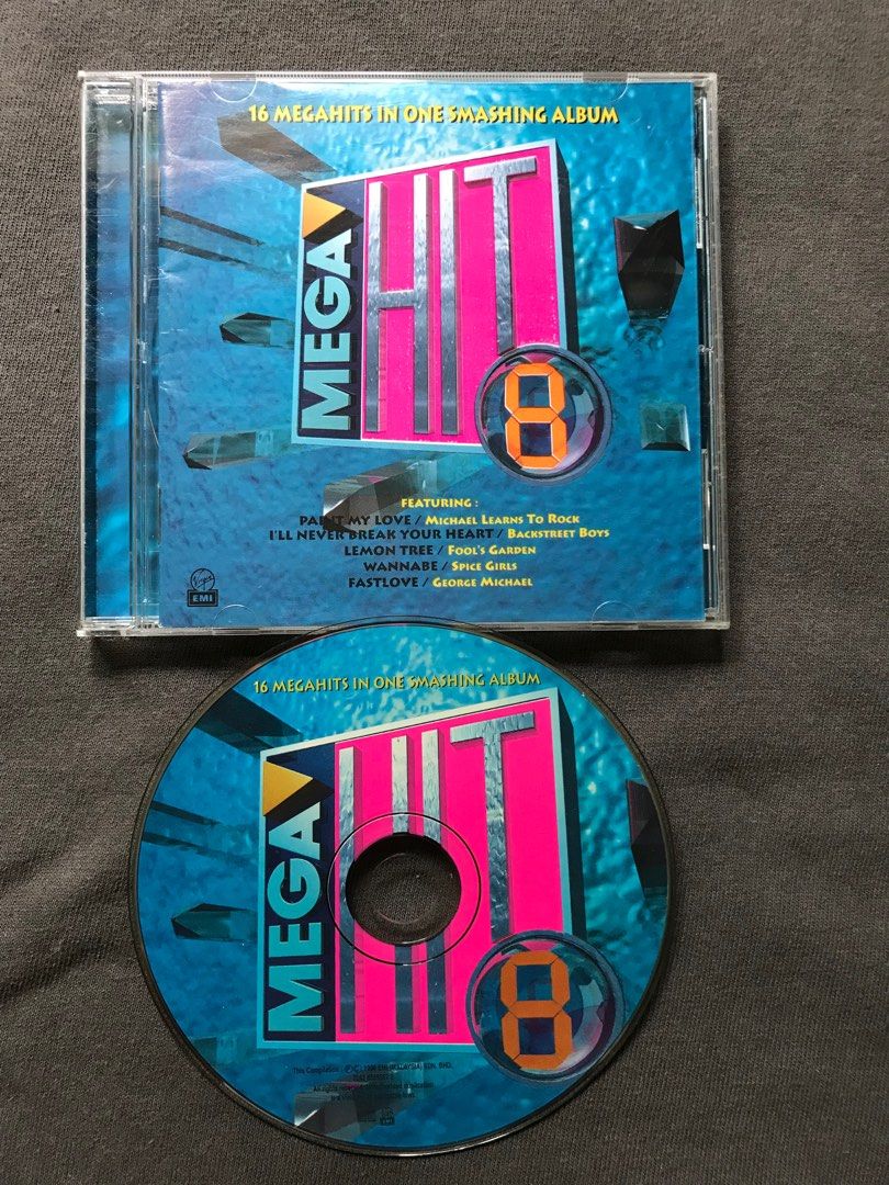 MEGA HIT 8, Hobbies & Toys, Music & Media, CDs & DVDs on Carousell