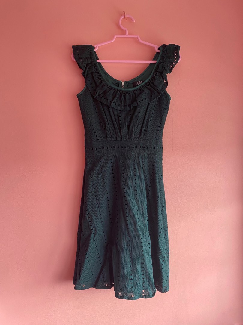MGP dark green lace dress, Women's Fashion, Dresses & Sets, Dresses on ...