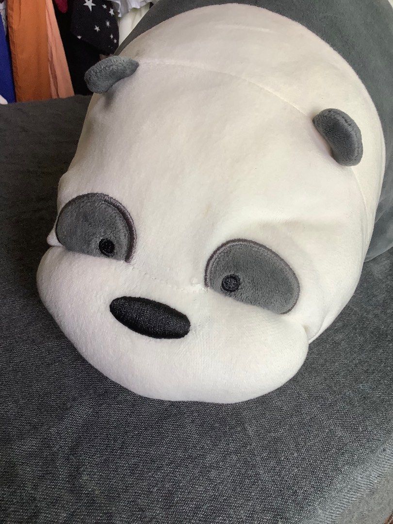 Miniso Panda Stuffed Toy, Hobbies & Toys, Toys & Games on Carousell