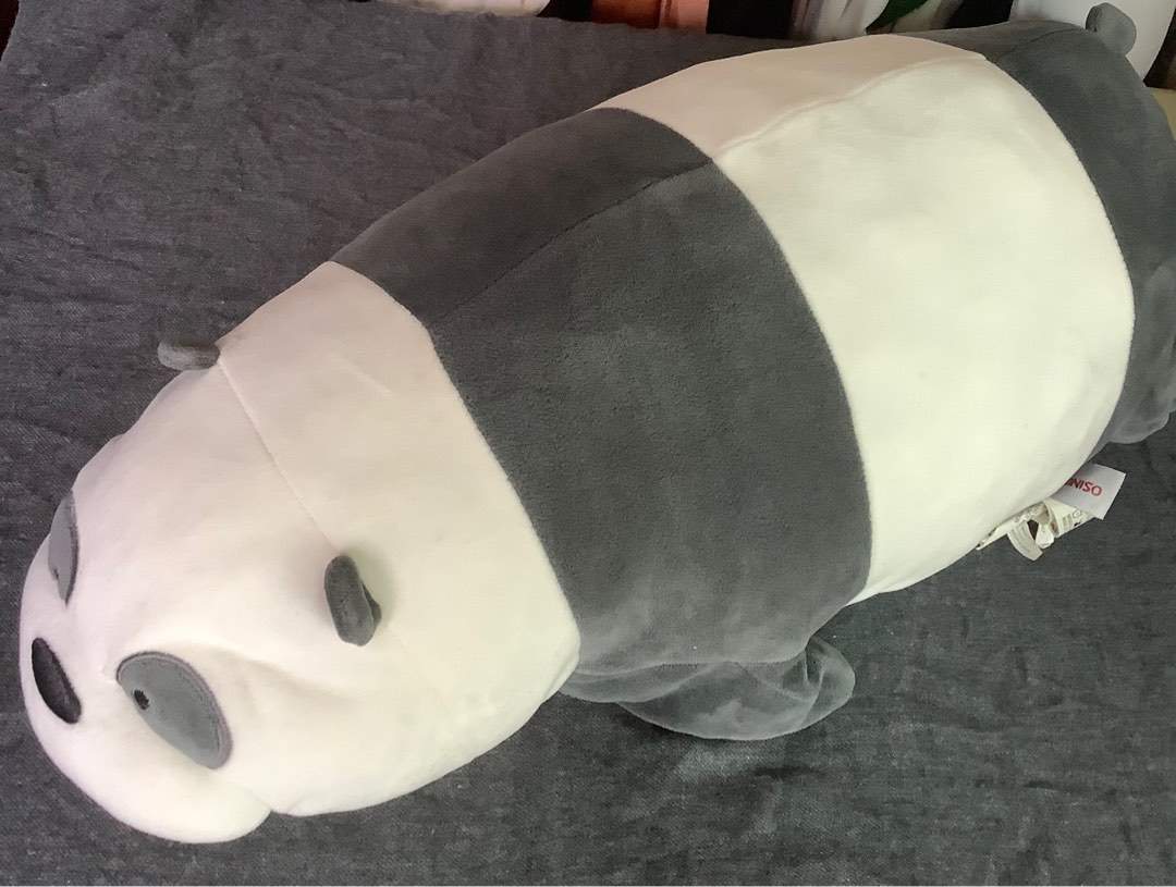 Miniso Panda Stuffed Toy, Hobbies & Toys, Toys & Games on Carousell