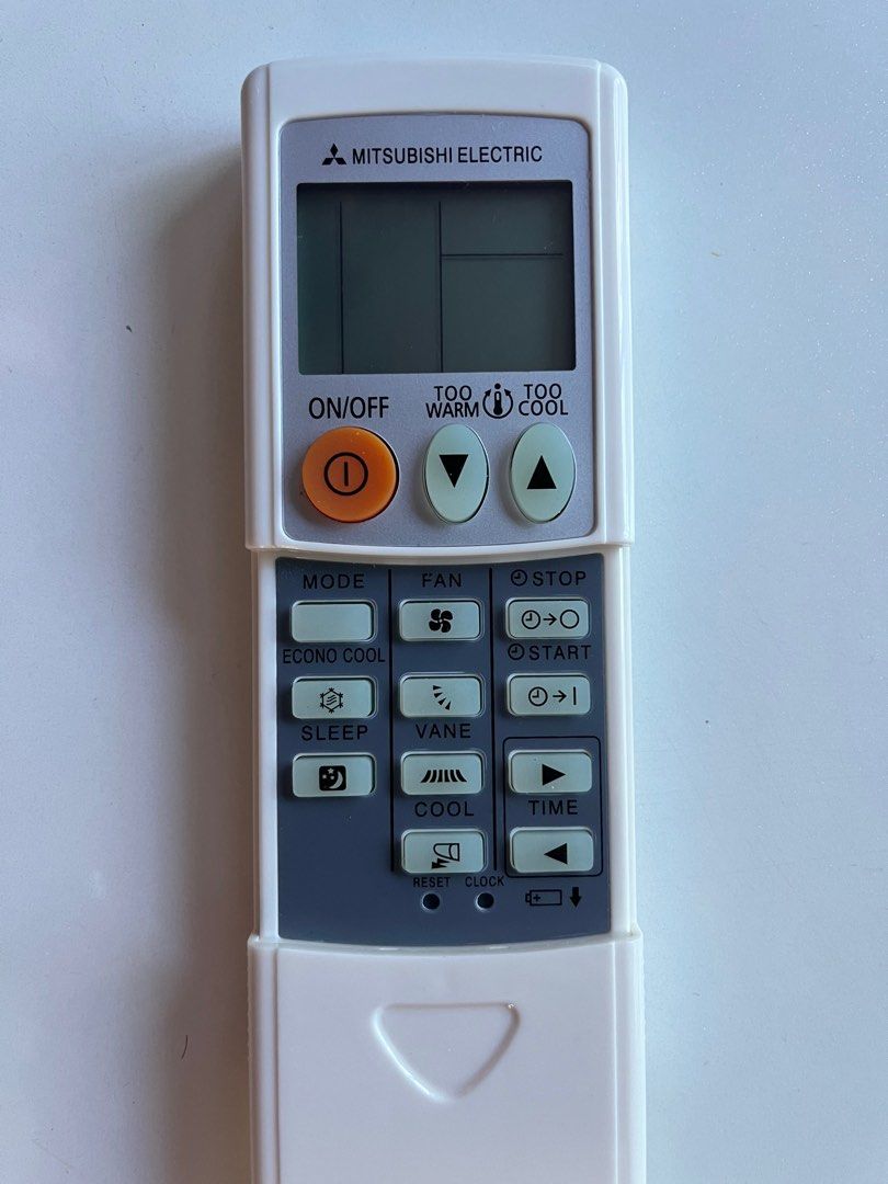 Mitsubishi Aircon Remote Control, TV & Home Appliances, Air Conditioners & Heating on Carousell