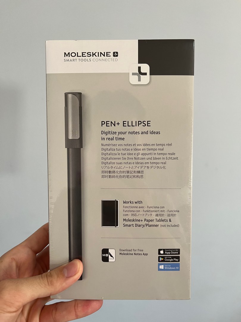 MOLESKINE Pen+ Ellipse smart pen, Computers & Tech, Parts & Accessories ...