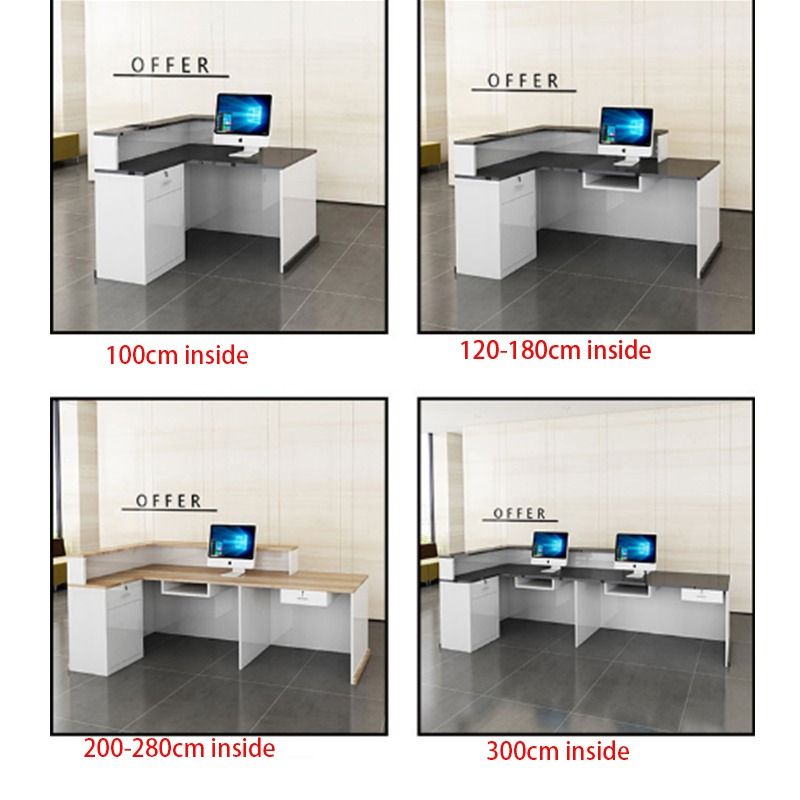 More Size Cashier counter Receptionist Cabinet, Furniture & Home Living ...