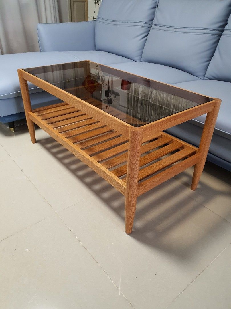 Muji style coffee table, Furniture & Home Living, Furniture, Tables ...