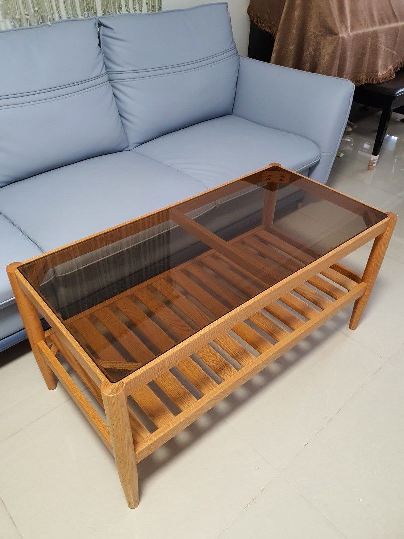 Muji style coffee table, Furniture & Home Living, Furniture, Tables ...
