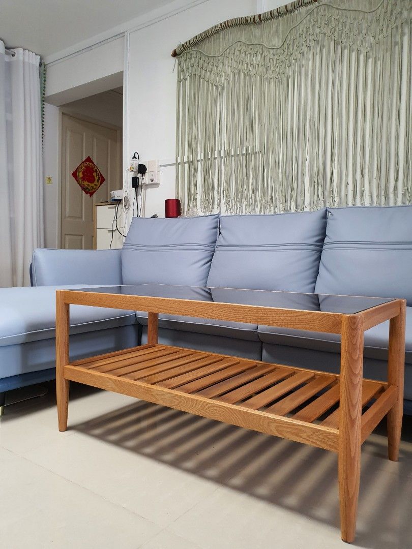 Muji style coffee table, Furniture & Home Living, Furniture, Tables ...