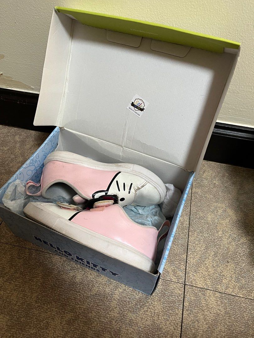 Native Hello Kitty Shoes with box on Carousell