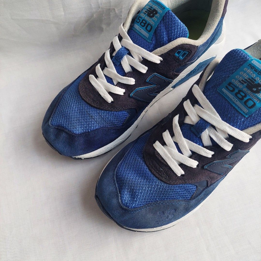 New Balance 580 elite edition, Fesyen Pria, Sepatu , Sneakers di Carousell