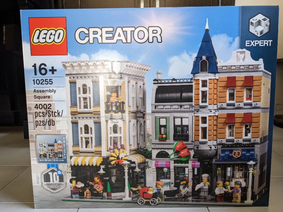 [NEW] Lego Assembly Square 10th Anniversary Creator Set 10255, Hobbies & Toys, Toys & Games on ...