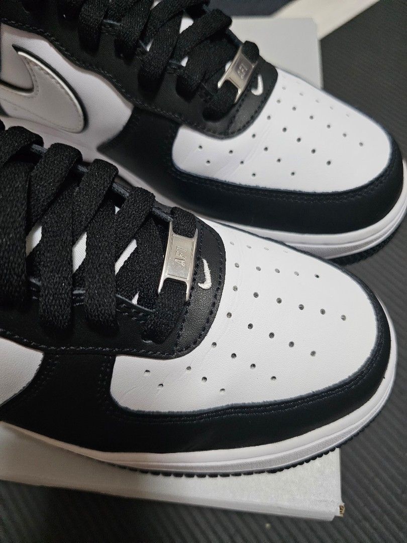 Nike Air Force 1 Panda (Black/White), Men's Fashion, Footwear, Sneakers ...