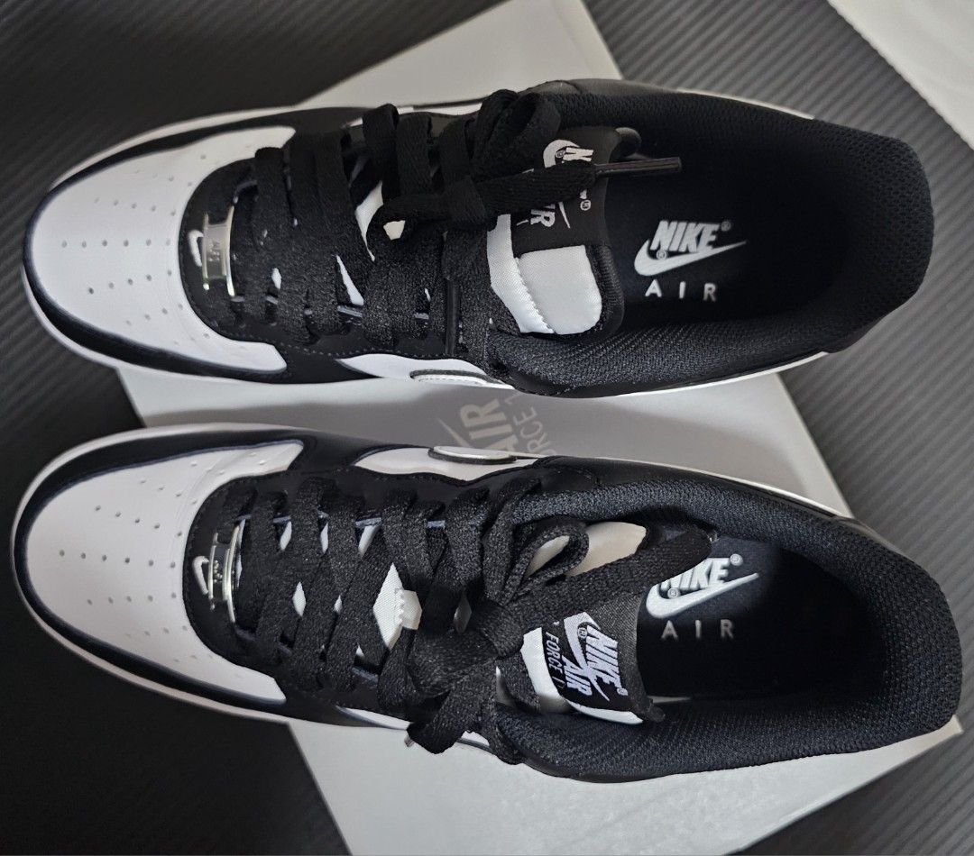 Nike Air Force 1 Panda (Black/White), Men's Fashion, Footwear, Sneakers ...