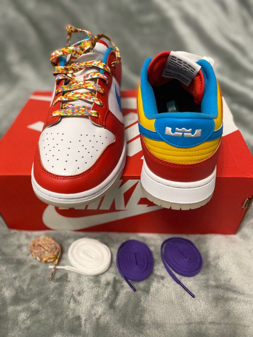 NIKE DUNK LOW OS FRUITY PEBBLES, Men's Fashion, Footwear, Dress Shoes ...