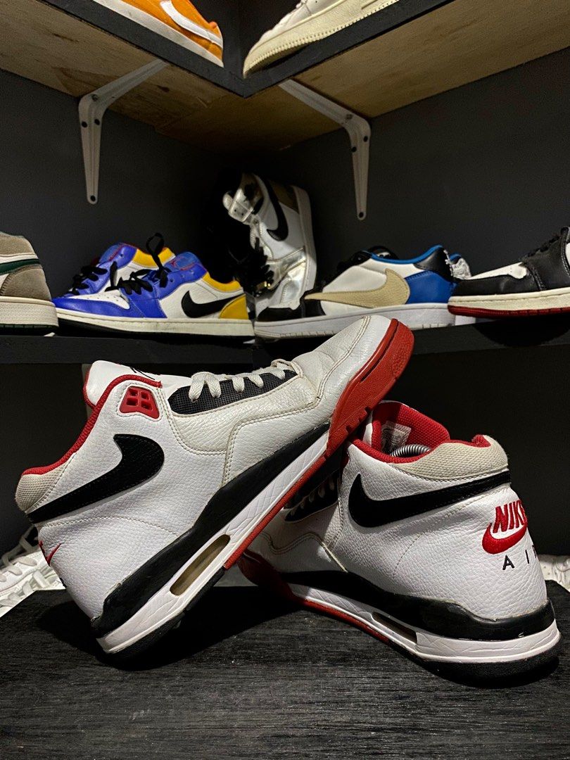 Nike Flight Legacy University ‘Red’, Fesyen Pria, Sepatu , Sneakers di ...