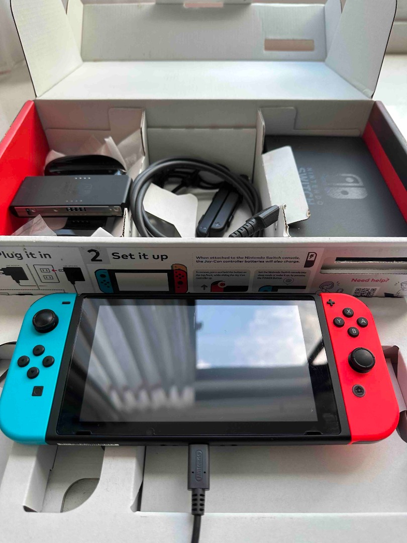 Nintendo Switch Console Gen 2, Video Gaming, Video Game Consoles ...