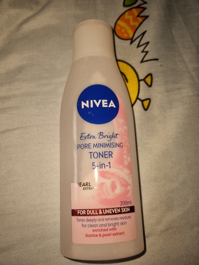Nivea extra bright pore minimising toner 200 ml, Beauty & Personal Care ...