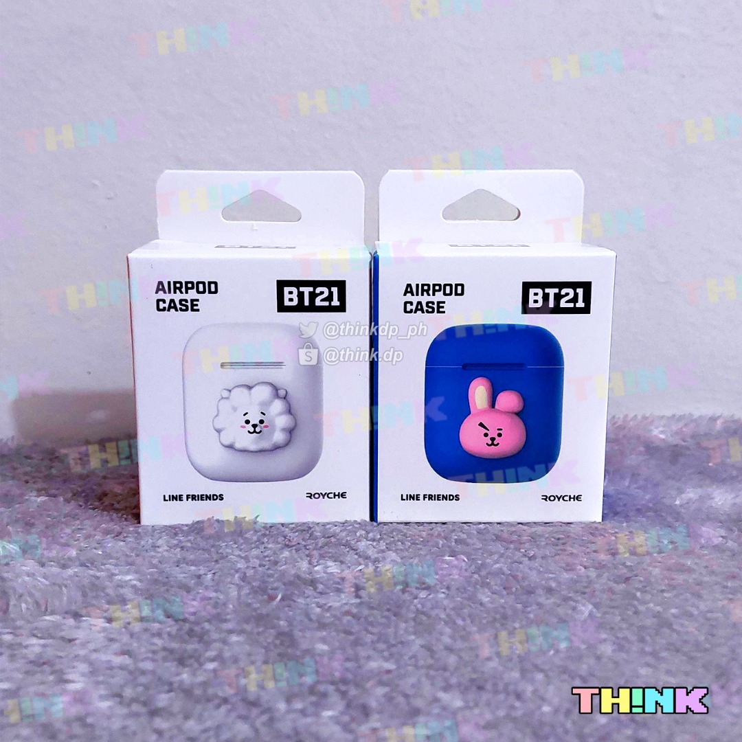 ON HAND Official BT21 Airpod Silicone Case ( bts RJ Cooky ) on Carousell