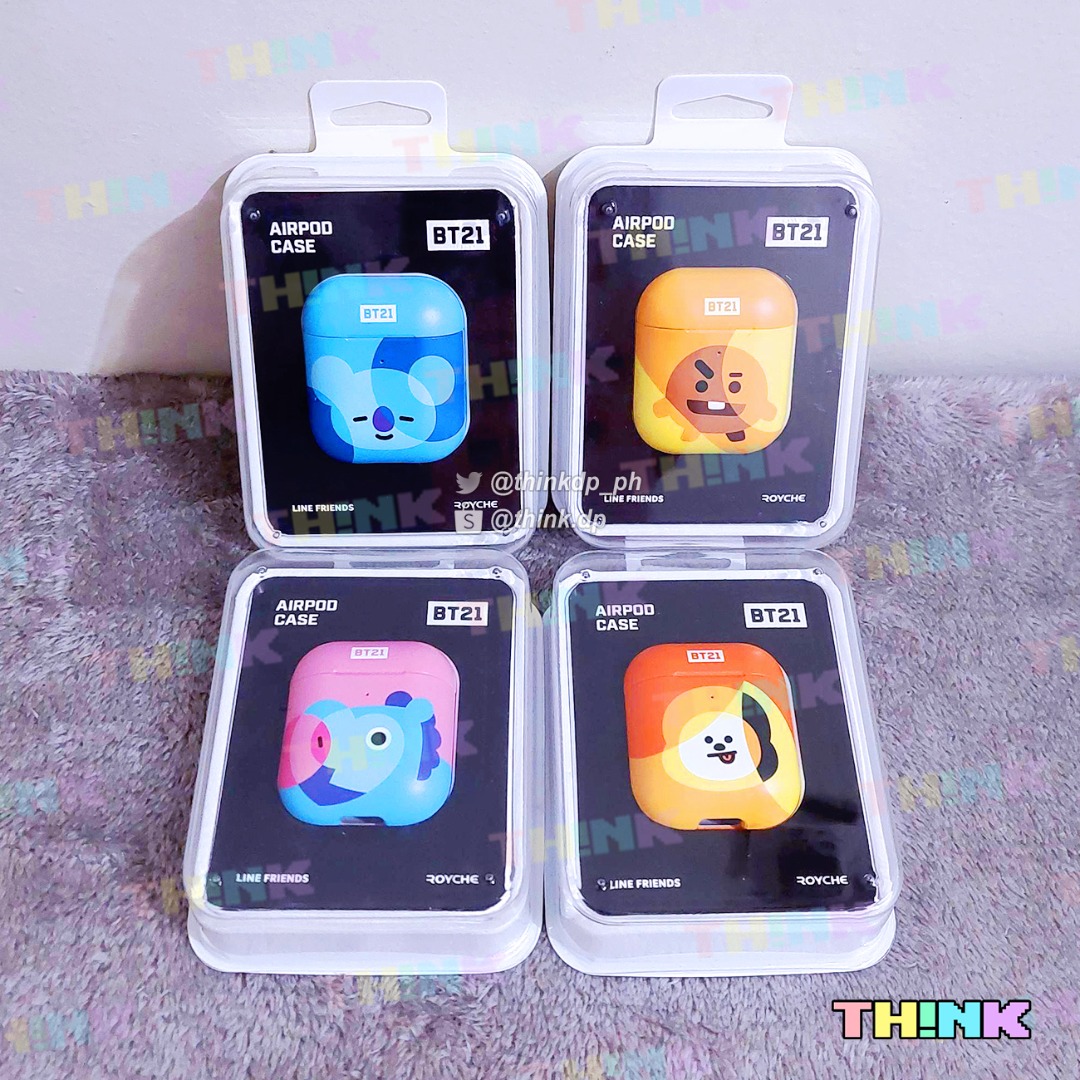 ON HAND Official BT21 Airpod Hard Case ( bts koya shooky mang chimmy ), Mobile Phones & Gadgets ...