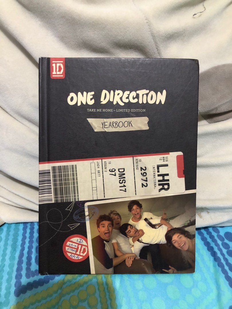 One Direction Yearbook Take Me Home Limited Edition Official Merch on ...