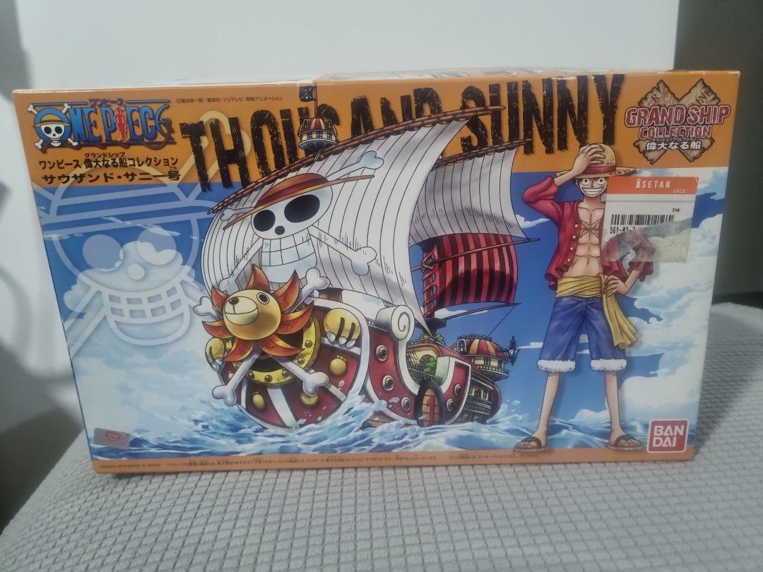 One Piece Thousand Sunny Pirate Ship Model Toy Assembled Collectible ...