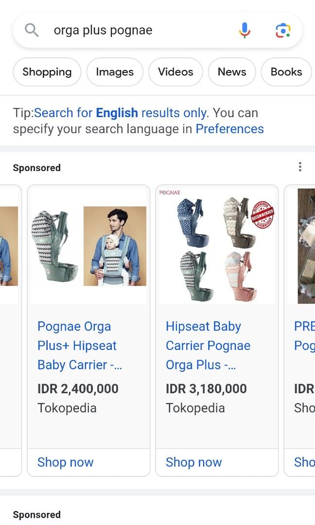 Orga Plus by Pognae Fullset - Preloved, Bayi & Anak, Kereta, Kursi Goyang & Gendongan Bayi di ...