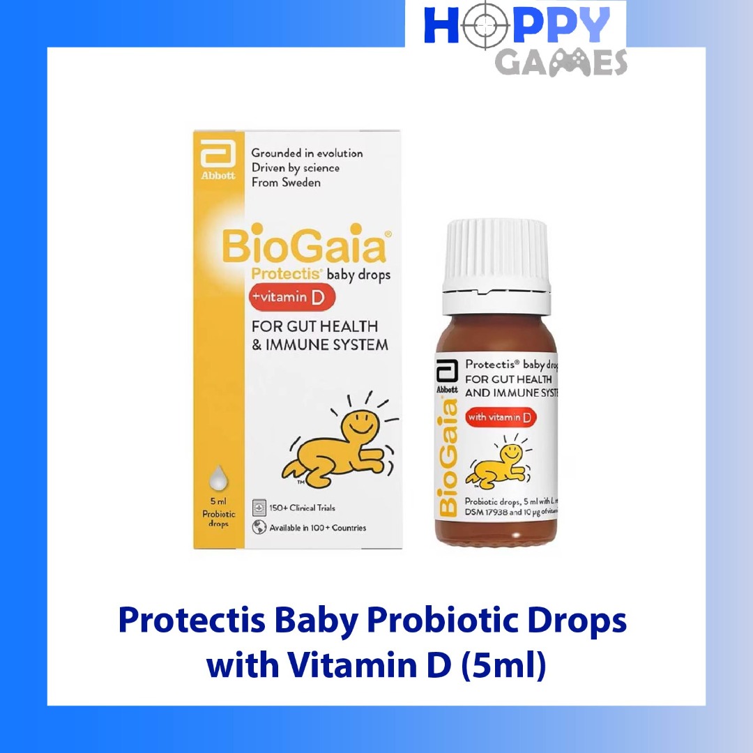 *ORIGINAL FROM SWEDEN* BIOGAIA Protectis Baby Probiotic Drops with ...