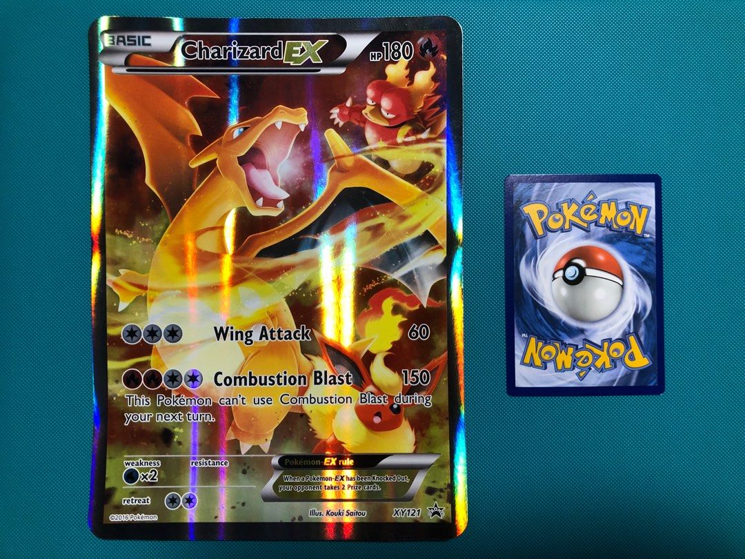 *JUMBO*charizard, blastoise, venusaur EX black star promo, Hobbies ...