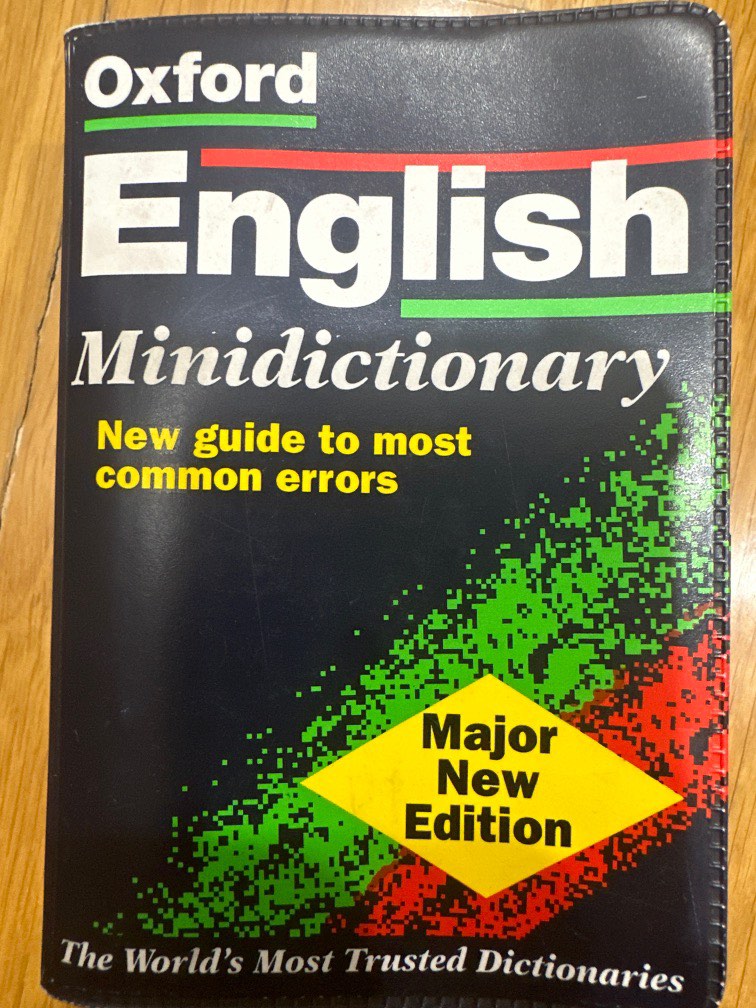 Oxford dictionary (pretty old), Hobbies & Toys, Books & Magazines ...