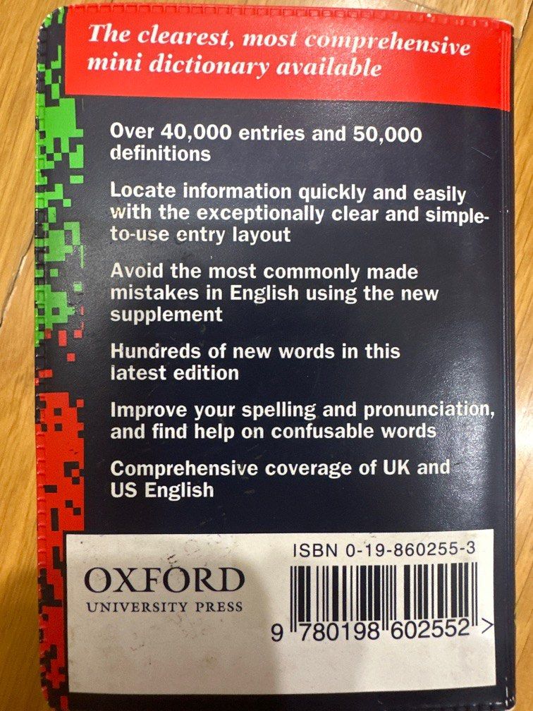 Oxford dictionary (pretty old), Hobbies & Toys, Books & Magazines ...