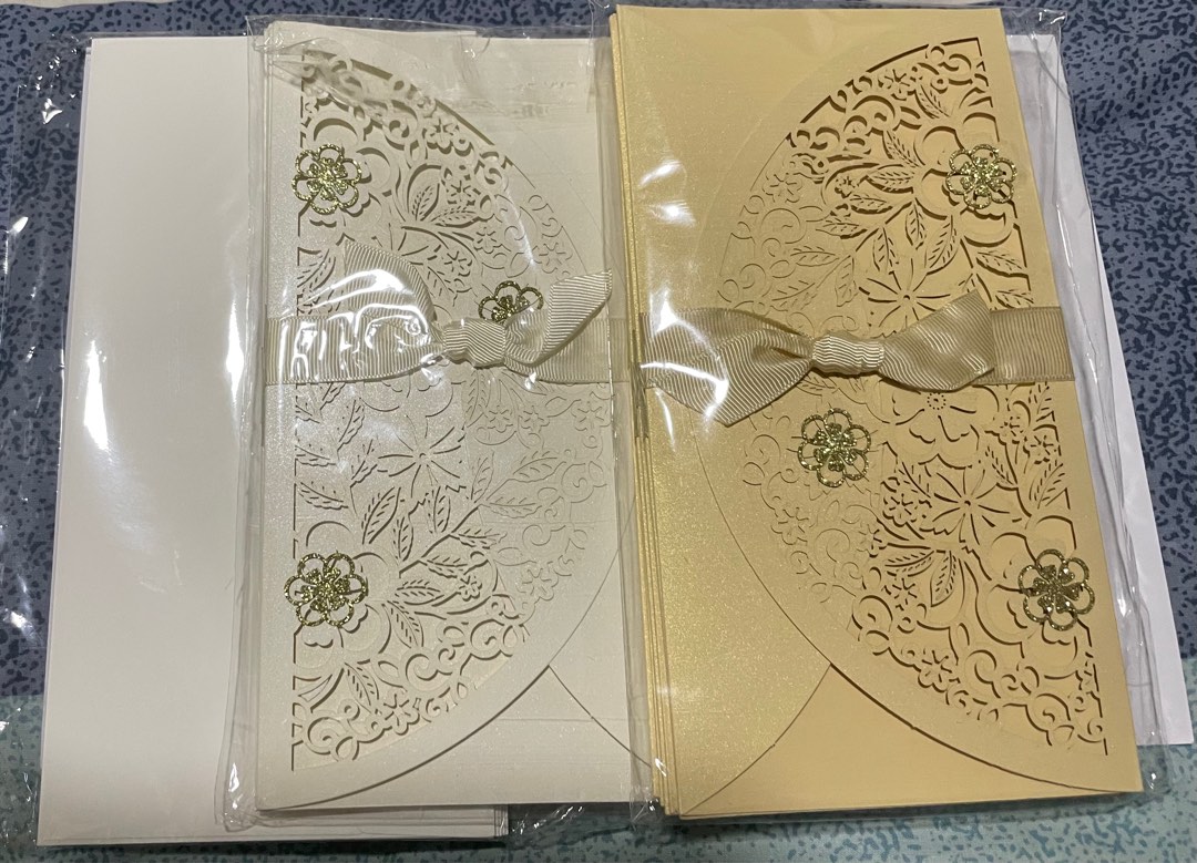 Packet for wedding invitation, Everything Else on Carousell