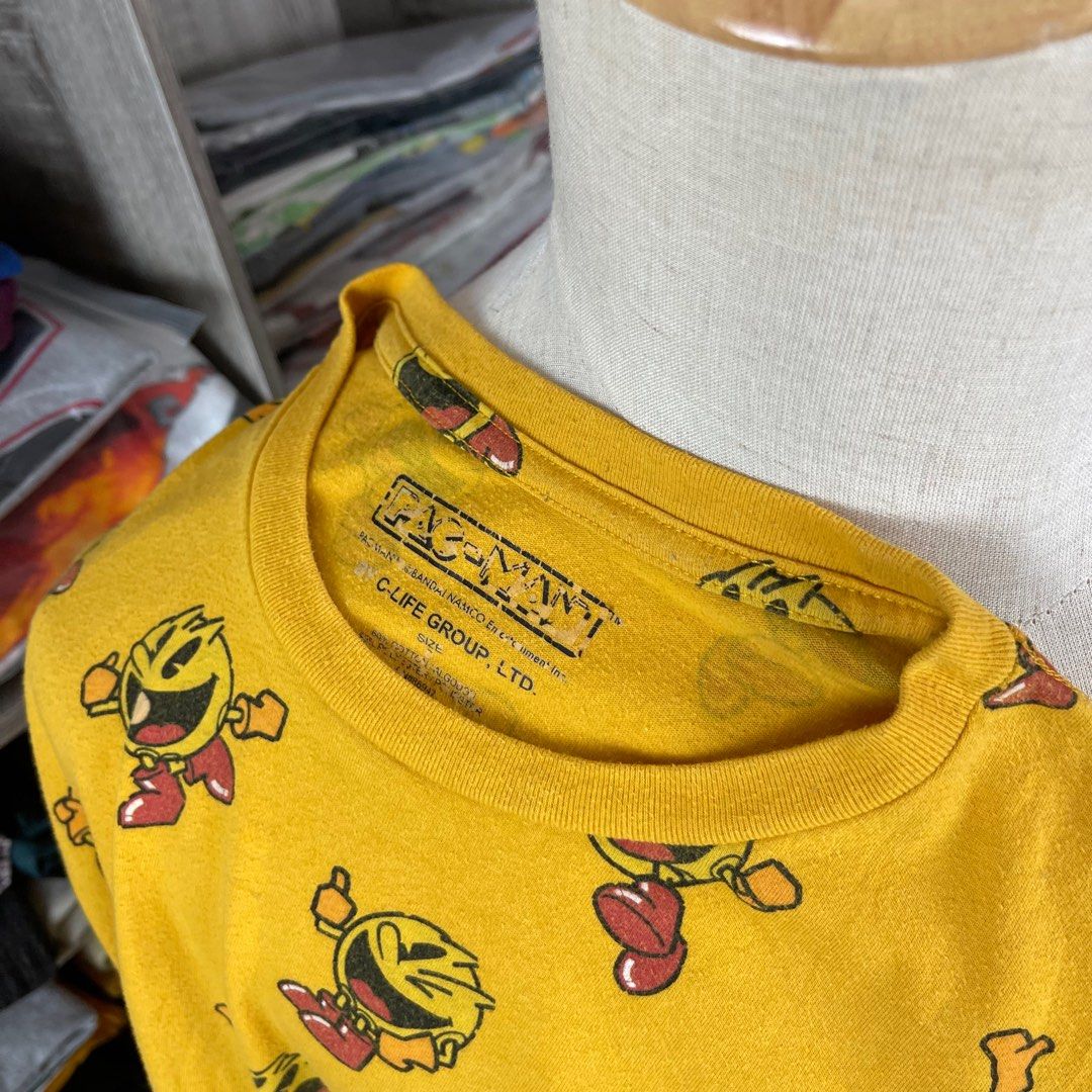 Pacman, Men's Fashion, Tops & Sets, Tshirts & Polo Shirts on Carousell