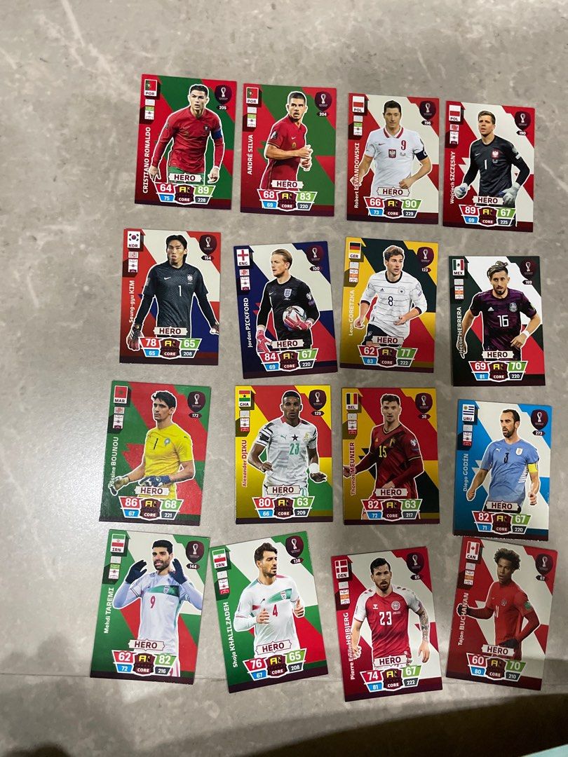 Panini World Cup 2022 Adrenalyn XL Cards, Hobbies & Toys, Memorabilia ...