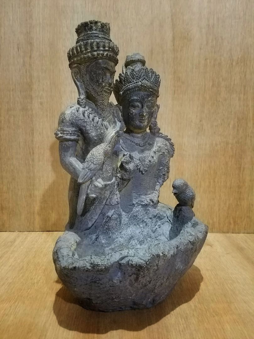 Patung Raja Dan Ratu Bahan Fiber Finishing Antik, Perabotan Rumah di ...