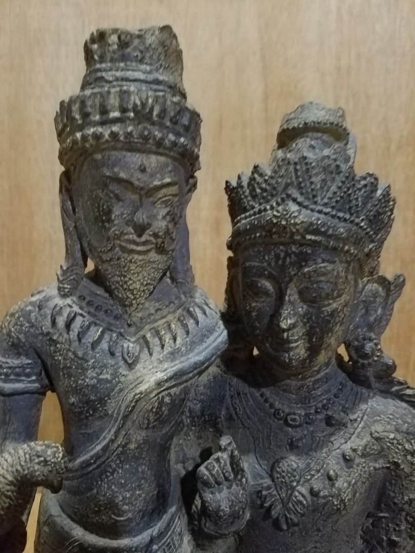 Patung Raja Dan Ratu Bahan Fiber Finishing Antik, Perabotan Rumah di ...