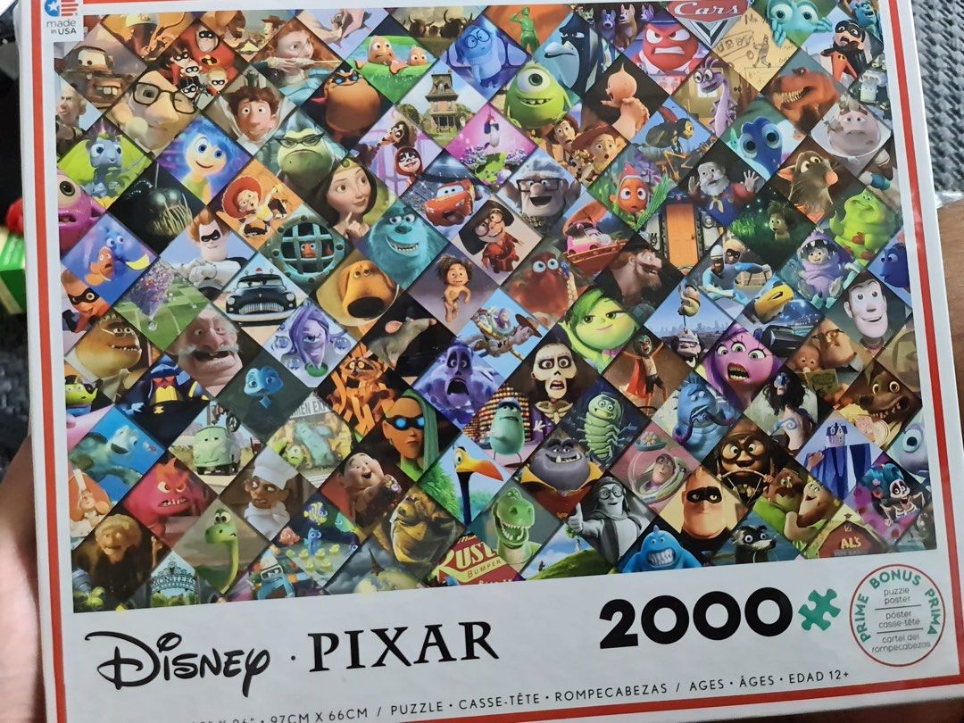 Pixar Disney Puzzle, Hobbies & Toys, Toys & Games on Carousell