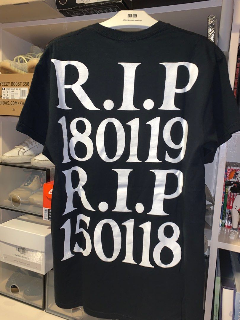 Playboi Carti Die Lit Tour RIP Fredo & Yams tshirt on Carousell