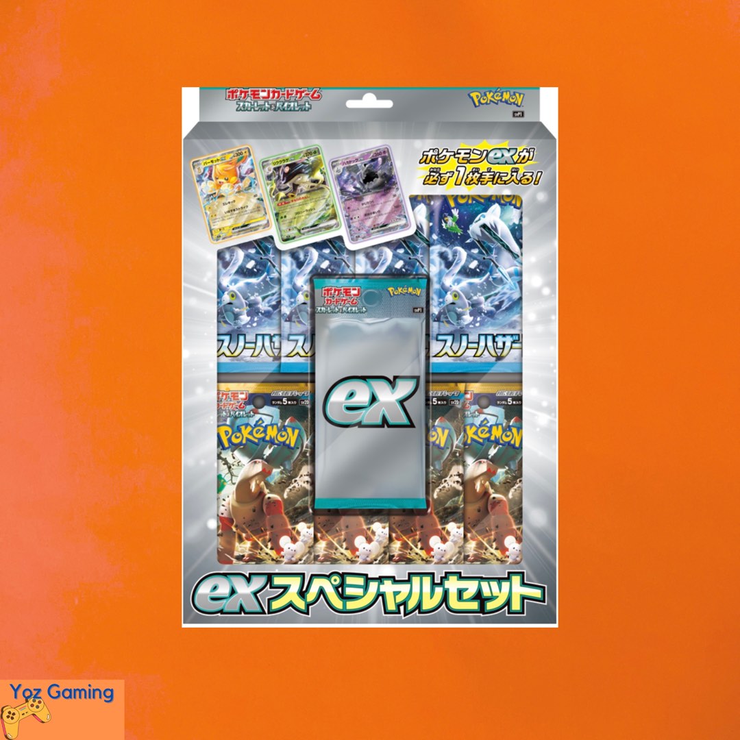 [PO] Pokemon Japanese TCG Scarlet & Violet ex Special Set (with Clay ...
