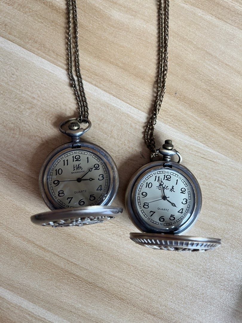 Pocket watch retro vintage style, Hobbies & Toys, Memorabilia ...