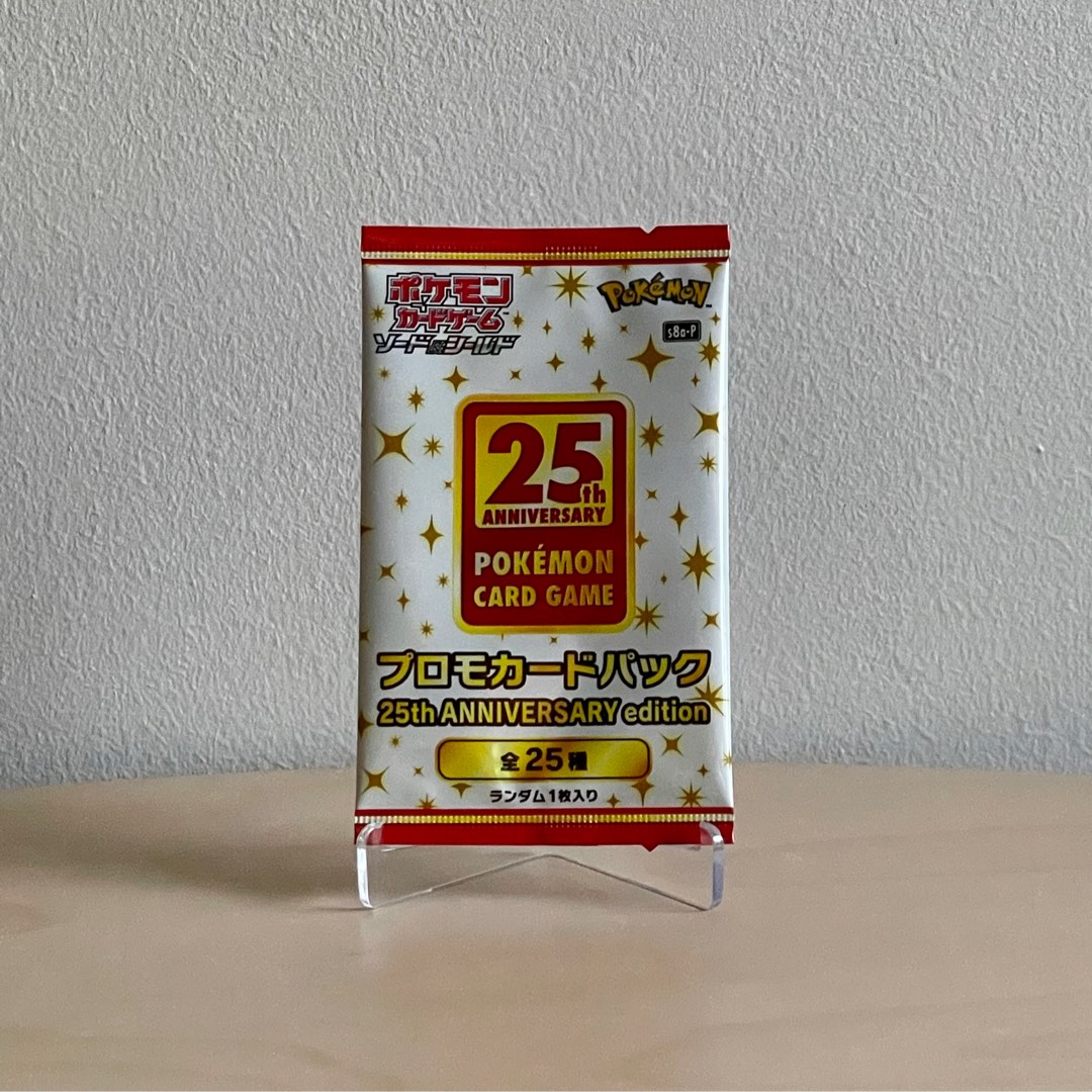 Pokemon 25th Anniversary Japanese Promo Pack, Hobbies & Toys, Toys ...