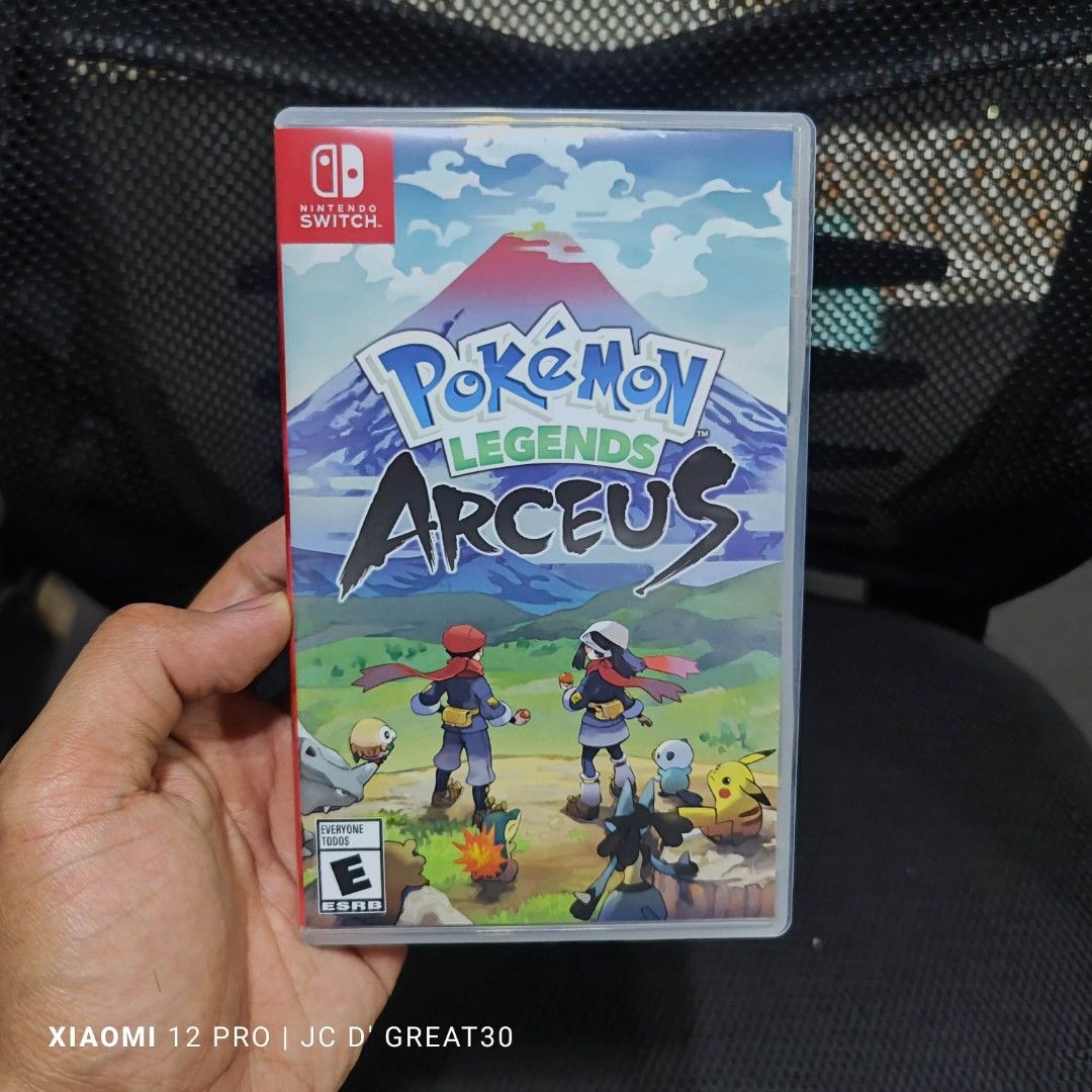 Pokemon Arceus switch game on Carousell