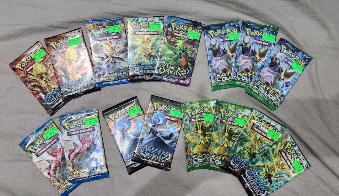 Pokemon card pack, Hobbies & Toys, Toys & Games on Carousell