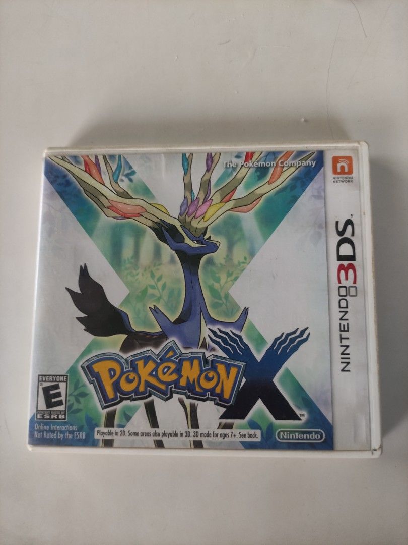 Pokemon X (Complete with inserts and case), Video Gaming, Video Games ...