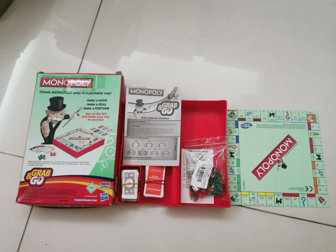 Portable Limited Edition Monopoly, Hobbies & Toys, Toys & Games on ...