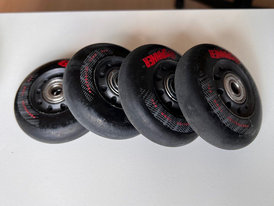 Powerslide 76mm 85A wheels set, Sports Equipment, Other Sports ...
