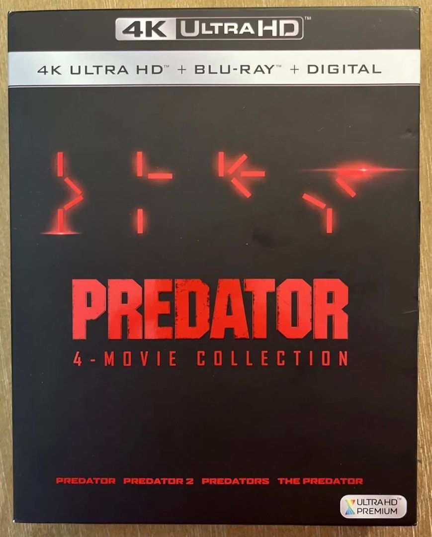 Predator 4-Movie Collection 4K UHD/BR, Everything Else on Carousell